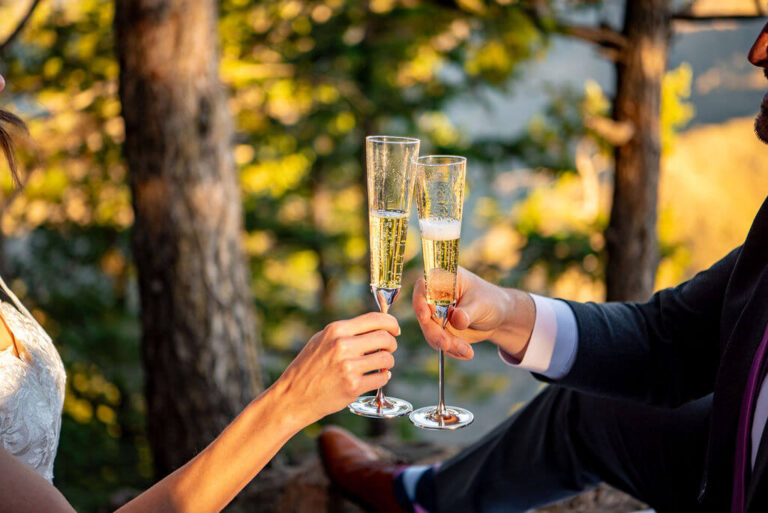 Sunrise Elopement At Lookout Mountain | Stephan + Amber