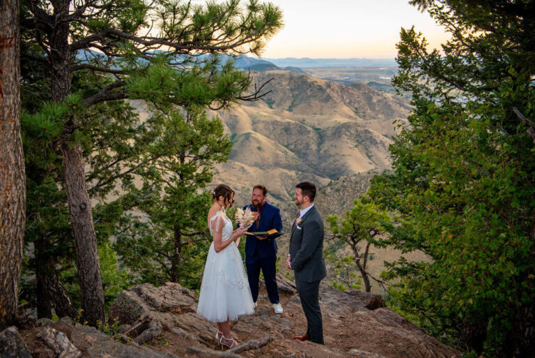 Sunrise Elopement At Lookout Mountain | Stephan + Amber