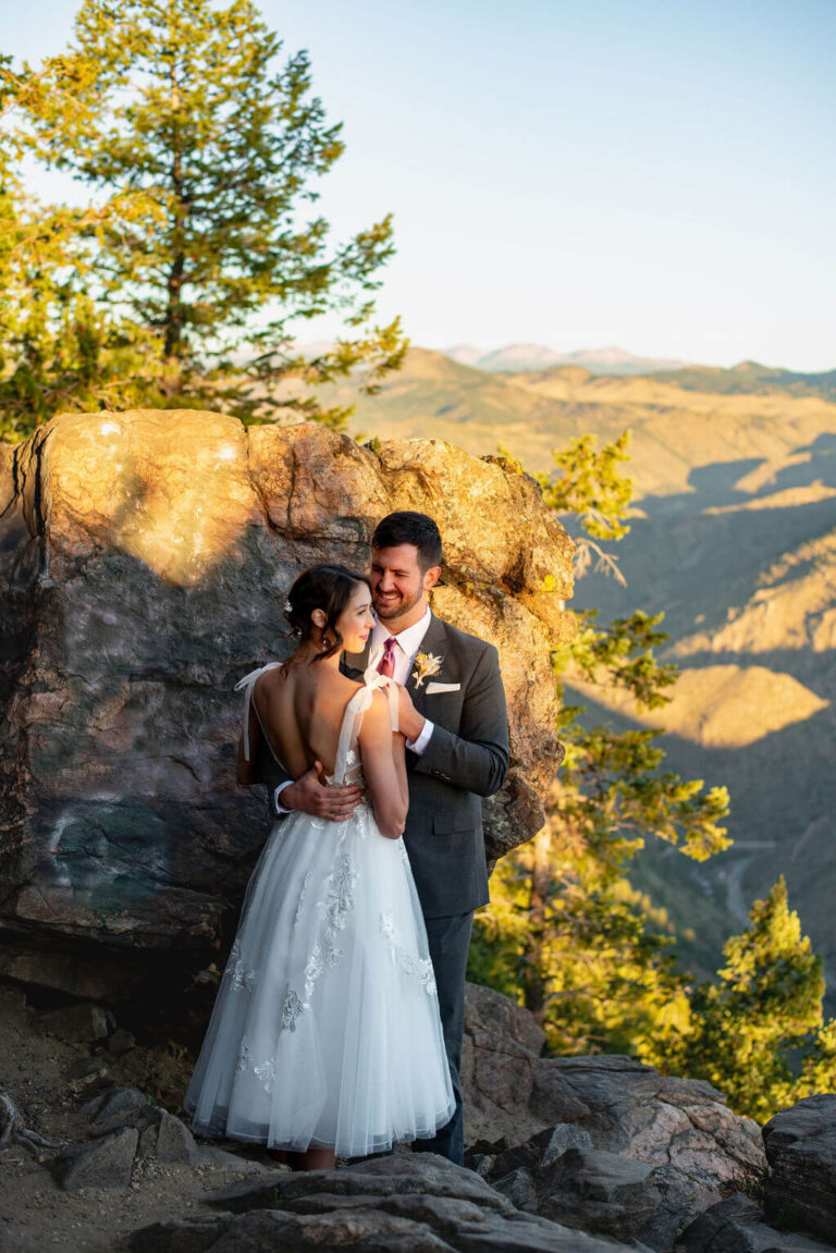 Sunrise Elopement At Lookout Mountain | Stephan + Amber
