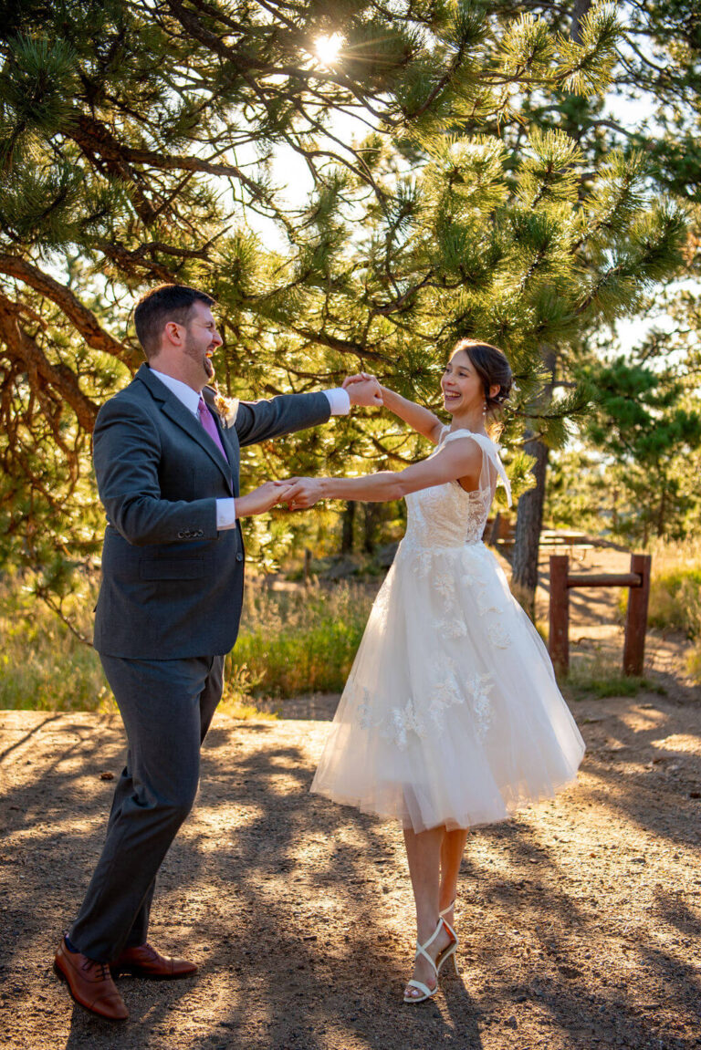 Sunrise Elopement At Lookout Mountain | Stephan + Amber