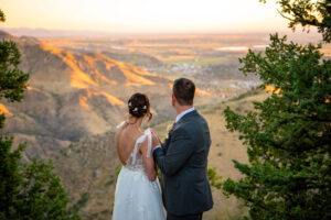 Sunrise Elopement At Lookout Mountain | Stephan + Amber